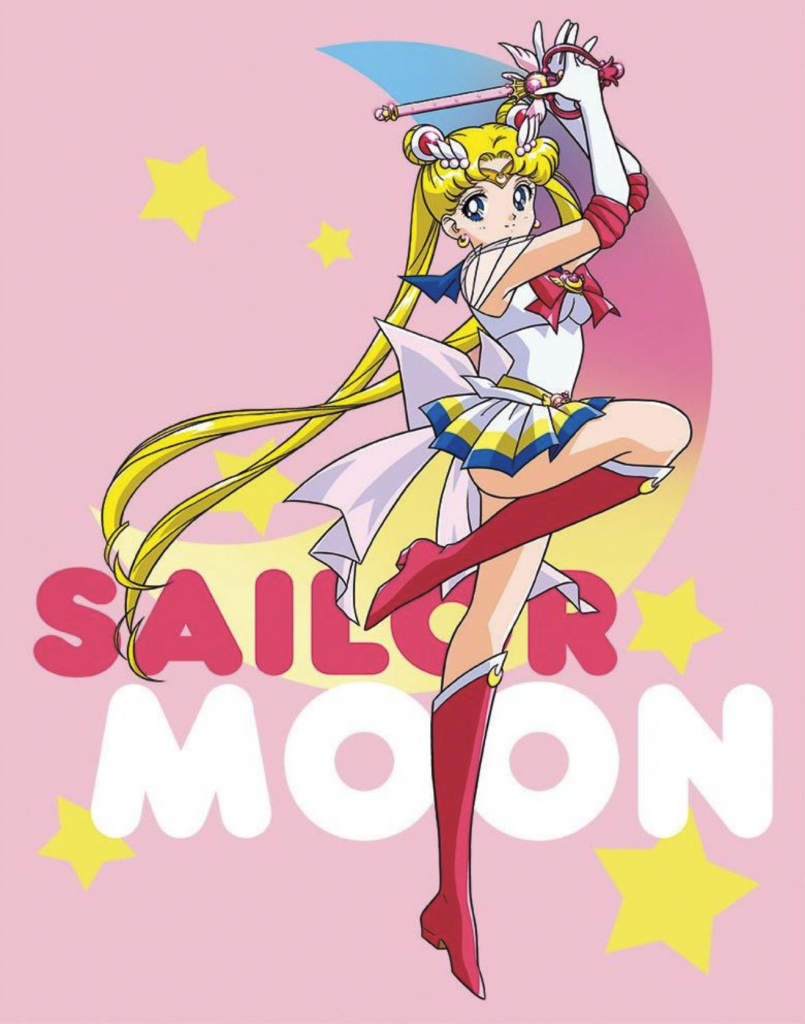 GEE: Men's Pink Super Sailor Moon Tee