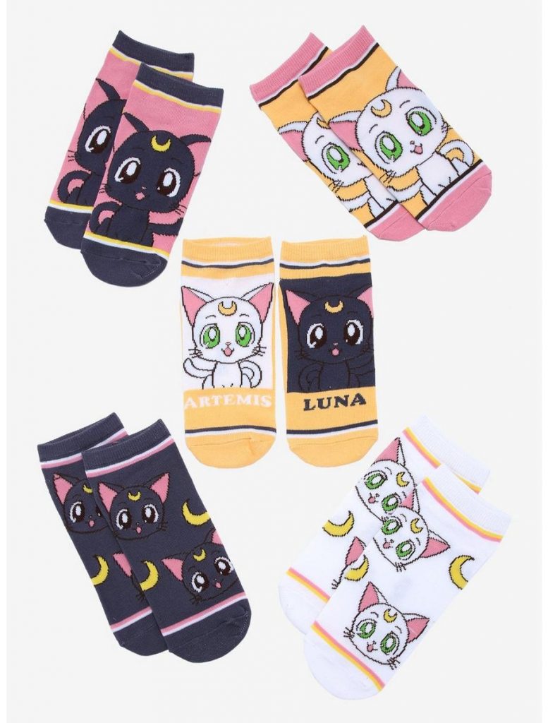 BoxLunch: Chibi Artemis & Luna Sock Set