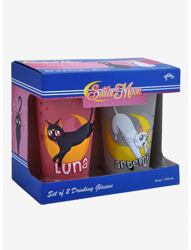 Just Funky: Luna & Artemis Pint Glass Set