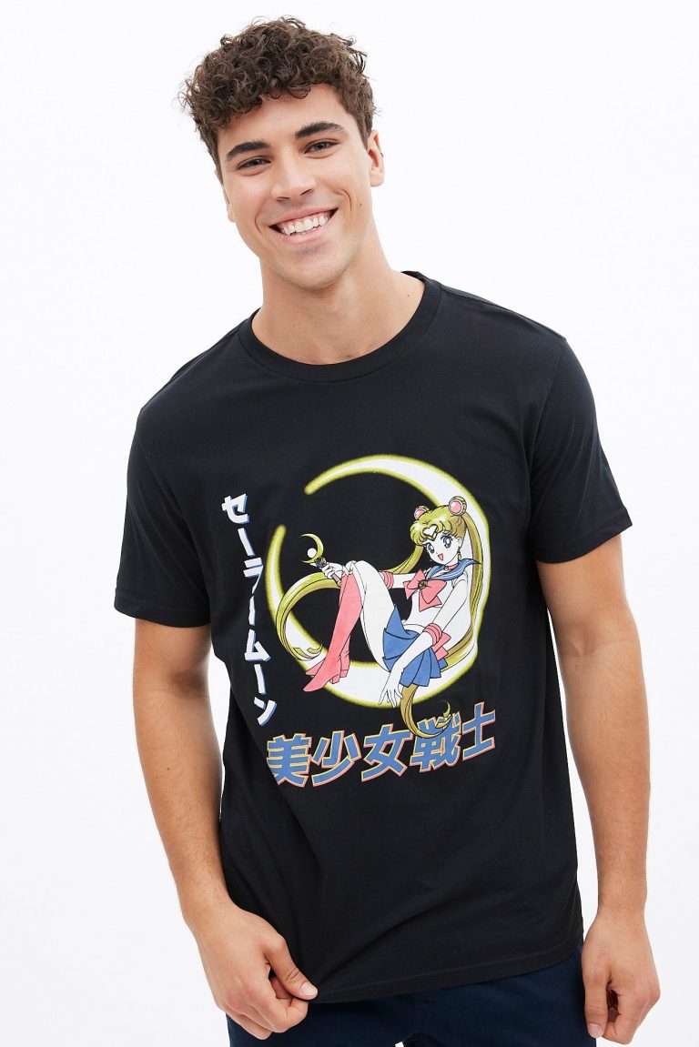 Bluenotes: Men's Sailor Moon Graphic Tee