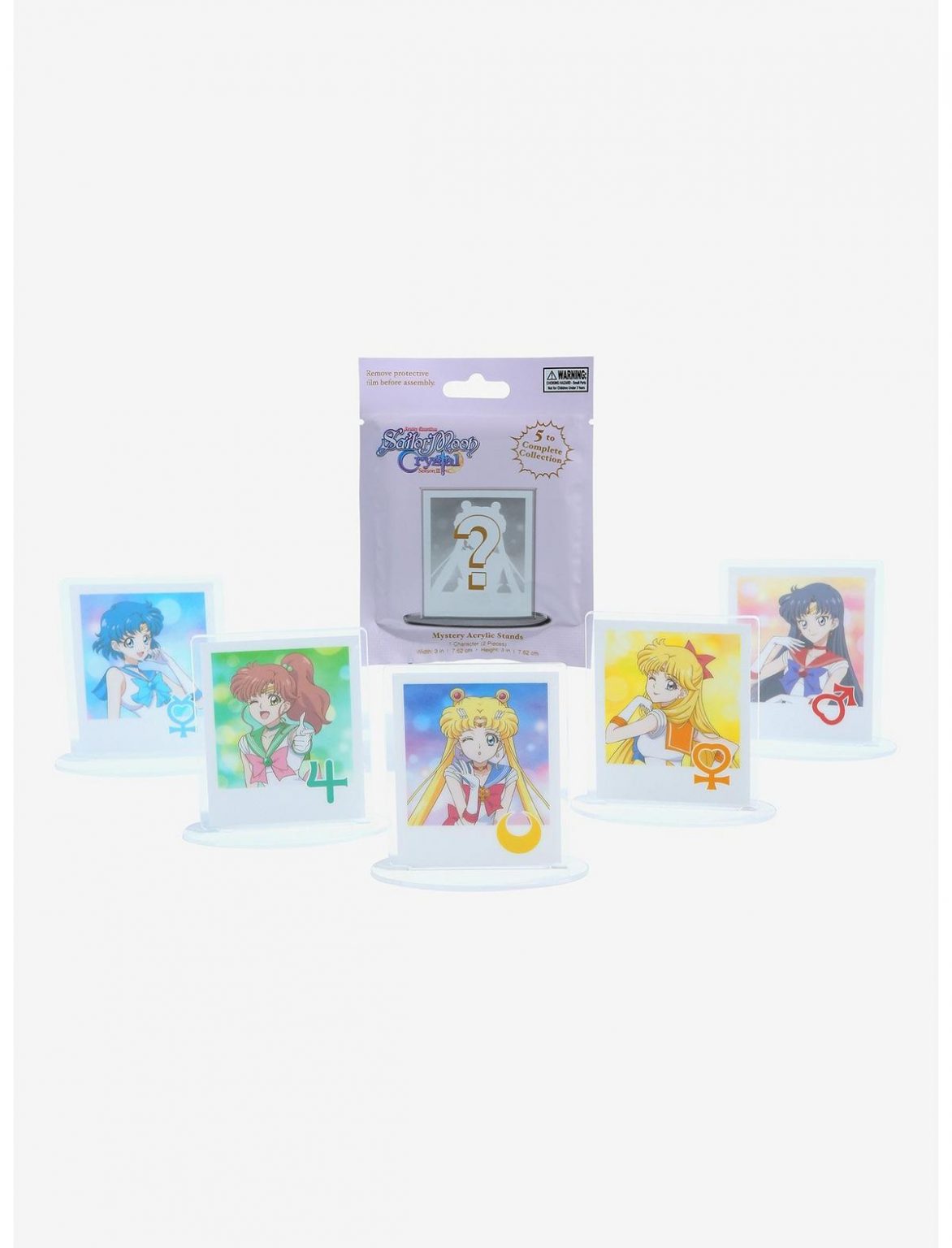Just Funky: Sailor Moon Crystal Blind Bag Acrylic Square Stands