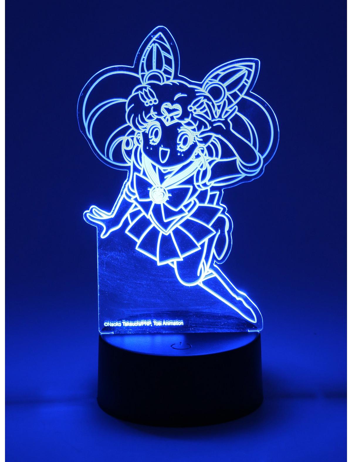 Just Funky: Sailor Chibi Moon LED Acrylic Lamp Light