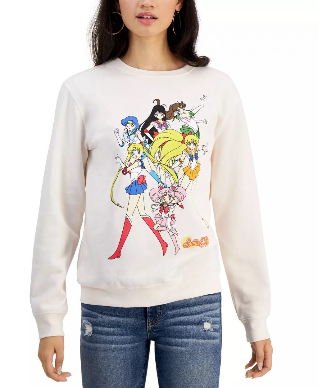 Macy's: Juniors' Scouts Pose Group Graphic Sweatshirt