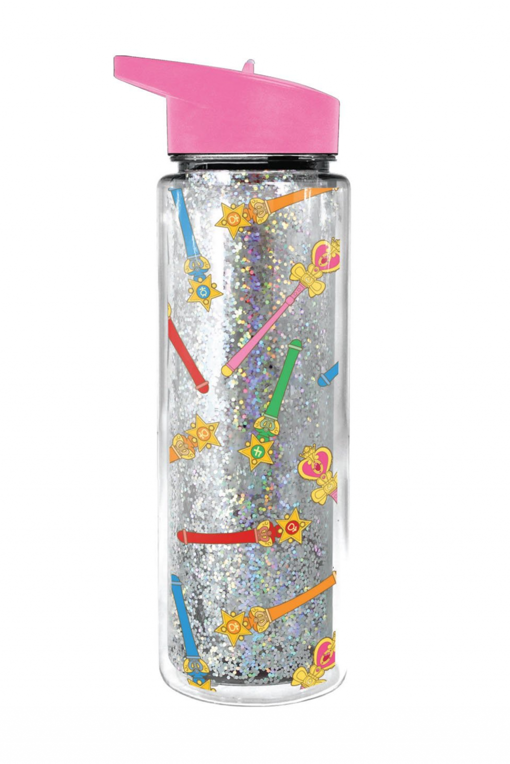 Just Funky: Sailor Moon S Sticks Glitter Water Bottle