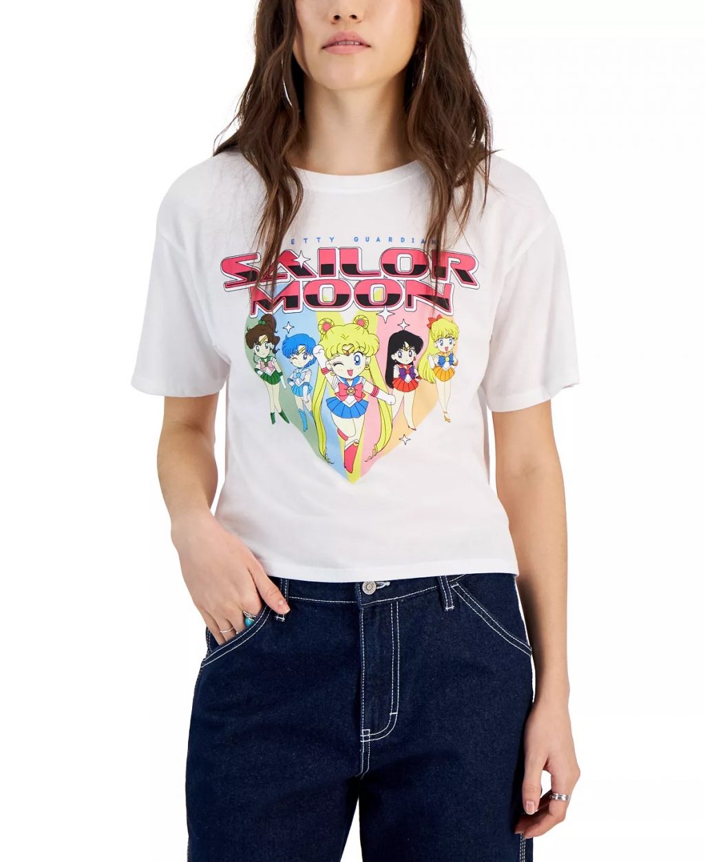Macy's: Chibi Sailor Guardian Juniors' Crop Top