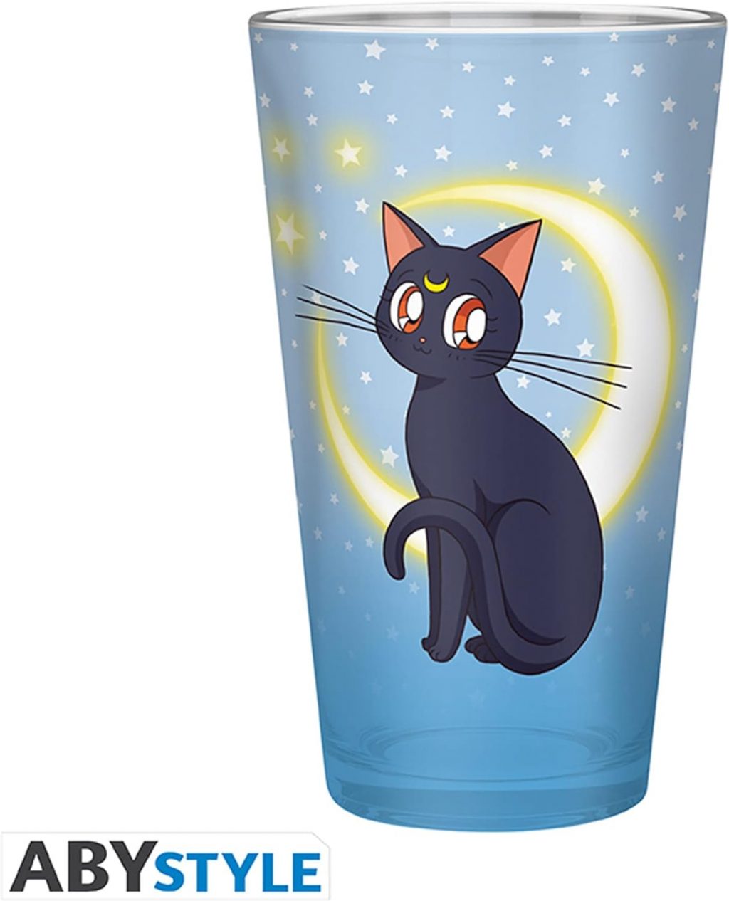 ABYStyle: Sailor Moon Luna & Artemis 14oz Glass Cup