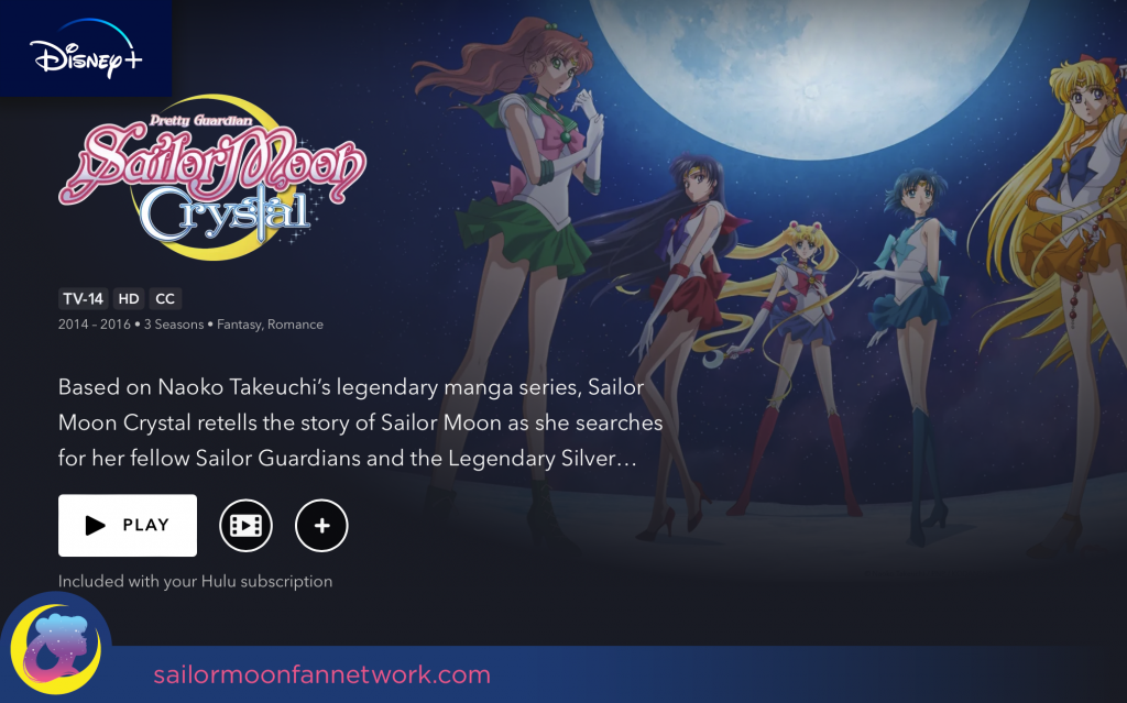 Sailor Moon Disney Plus