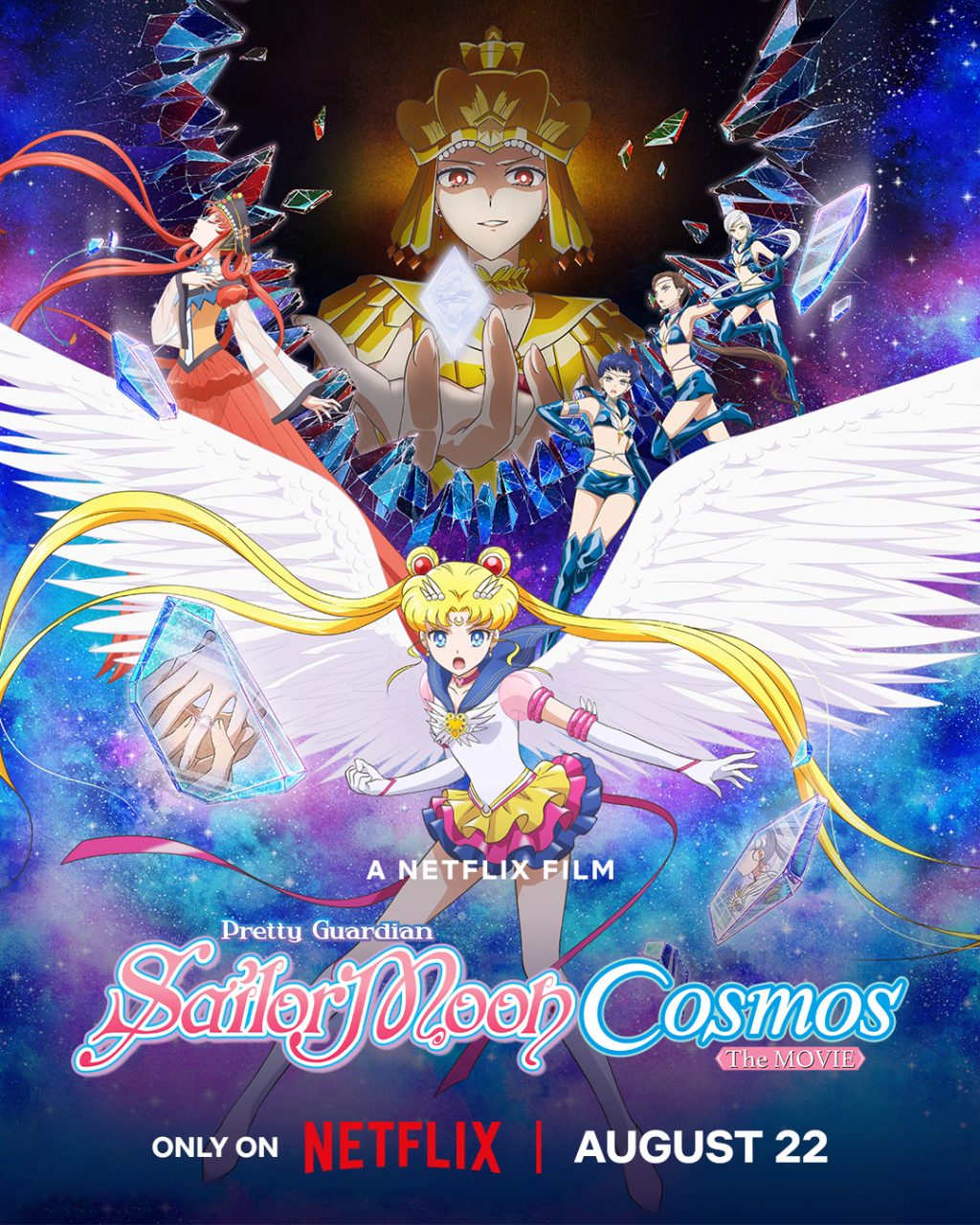 Sailor Moon Cosmos: Official Netflix release!