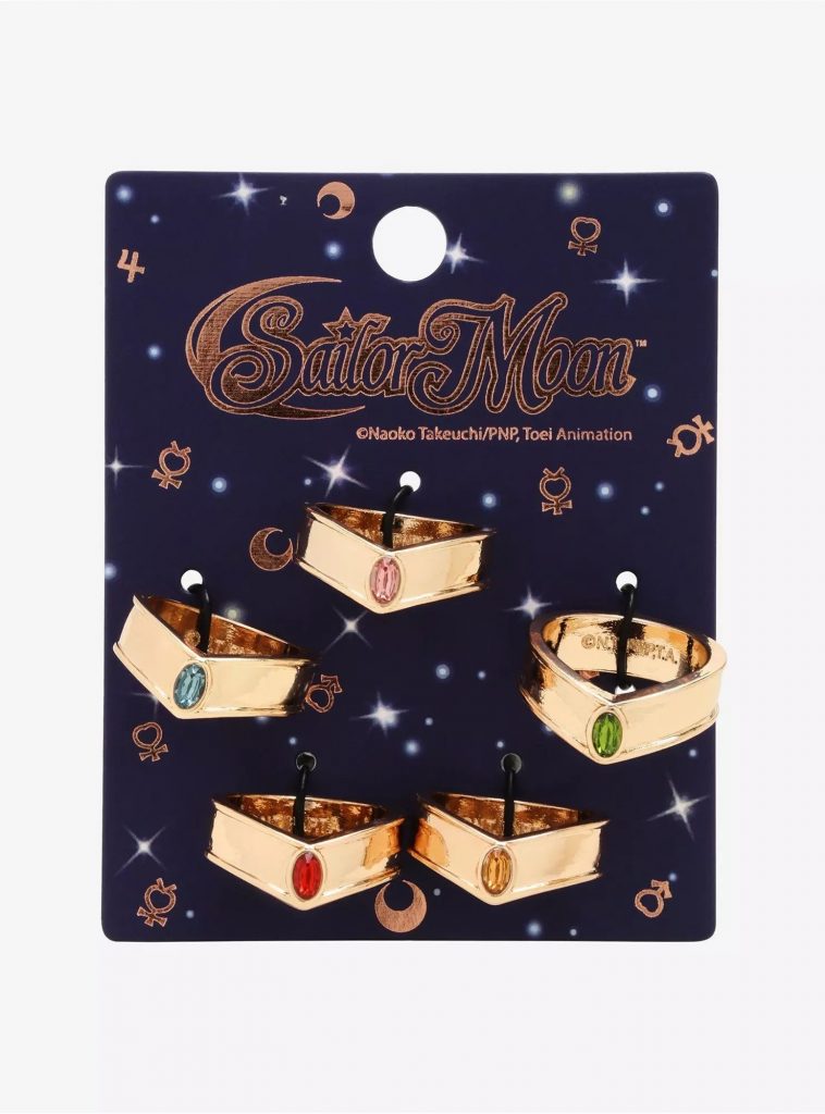 Hot Topic: Sailor Guardian Tiara Ring Set