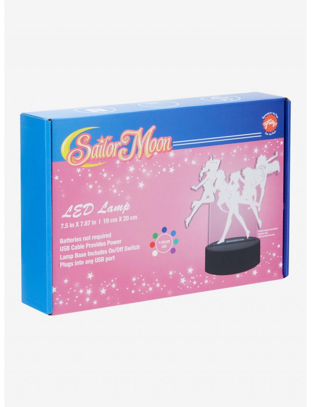 Just Funky: Sailor Guardians Silhouette LED Lamp Light