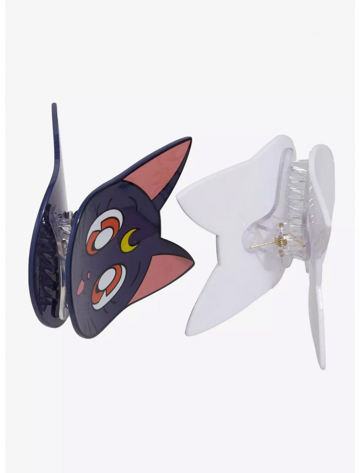 BoxLunch: Sailor Moon Luna & Artemis Anime Plastic Hair Clips